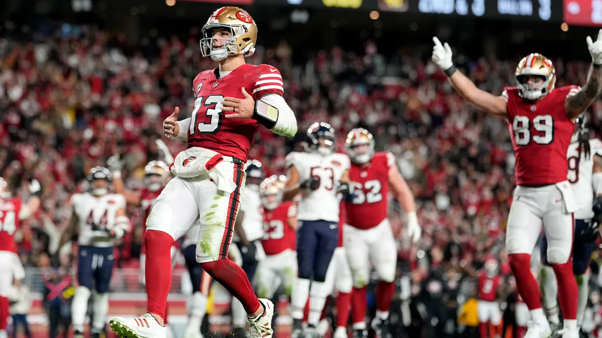 How 49ers’ Brock Purdy achieved rare passing, rushing feat – NBC Sports ...
