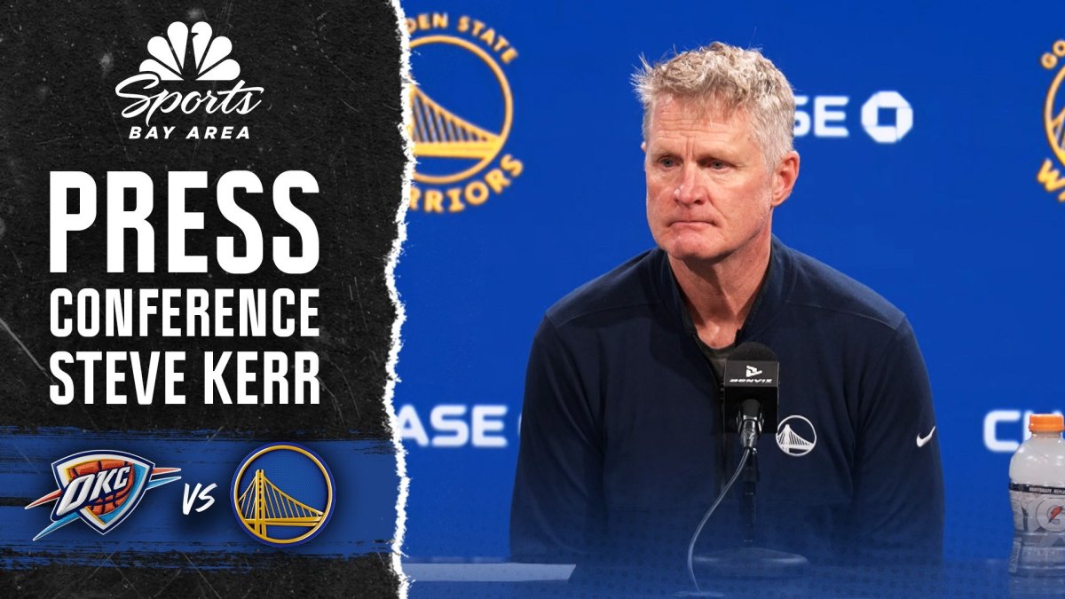 Steve Kerr reacts to Warriors’ blowout loss to Thunder – NBC Sports Bay ...
