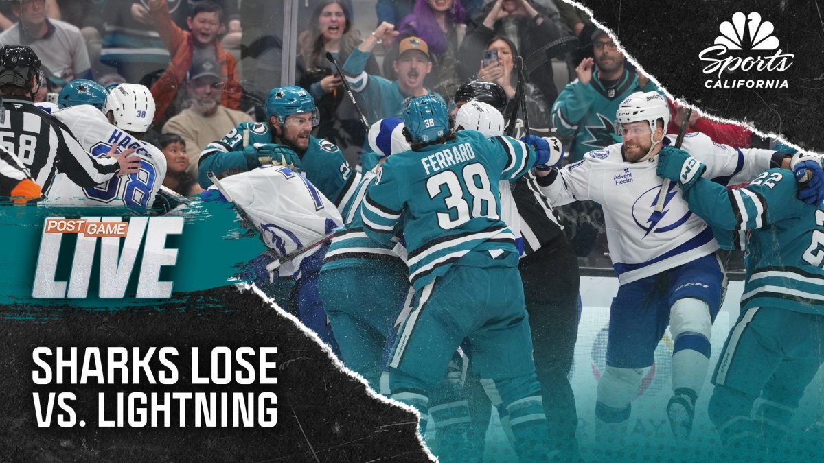 Sharks unable to overcome early Lightning lead in bad loss – NBC Sports ...