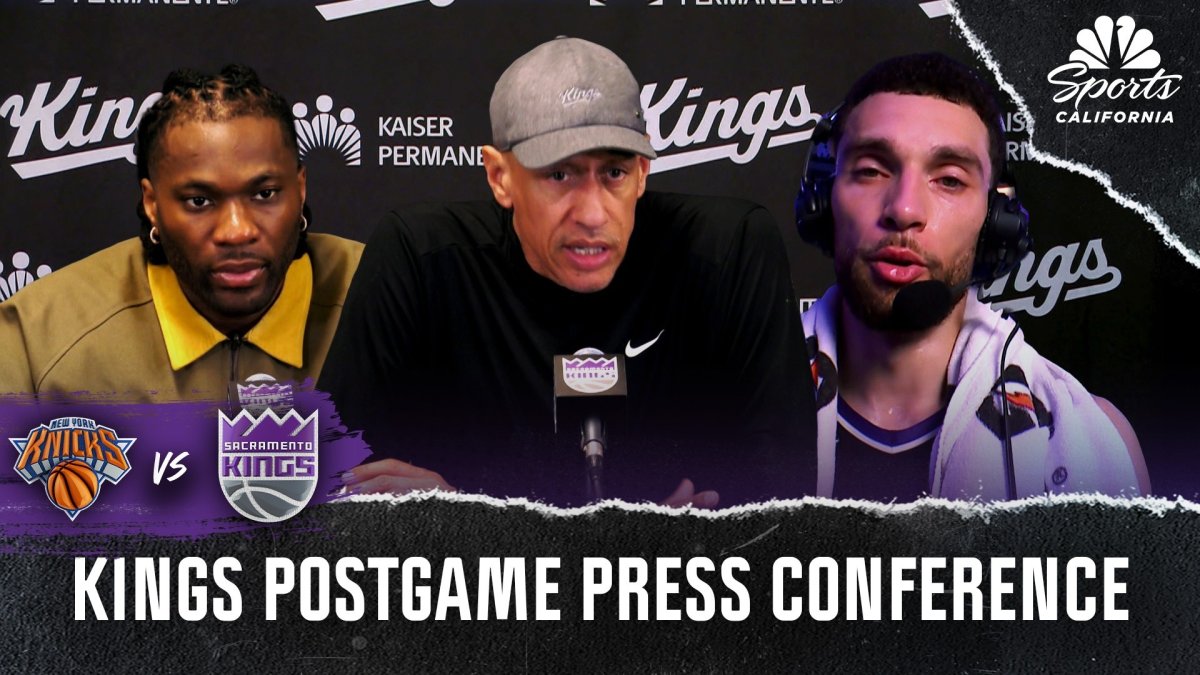 Zach LaVine, Doug Christie discuss Kings’ win over Knicks – NBC Sports ...