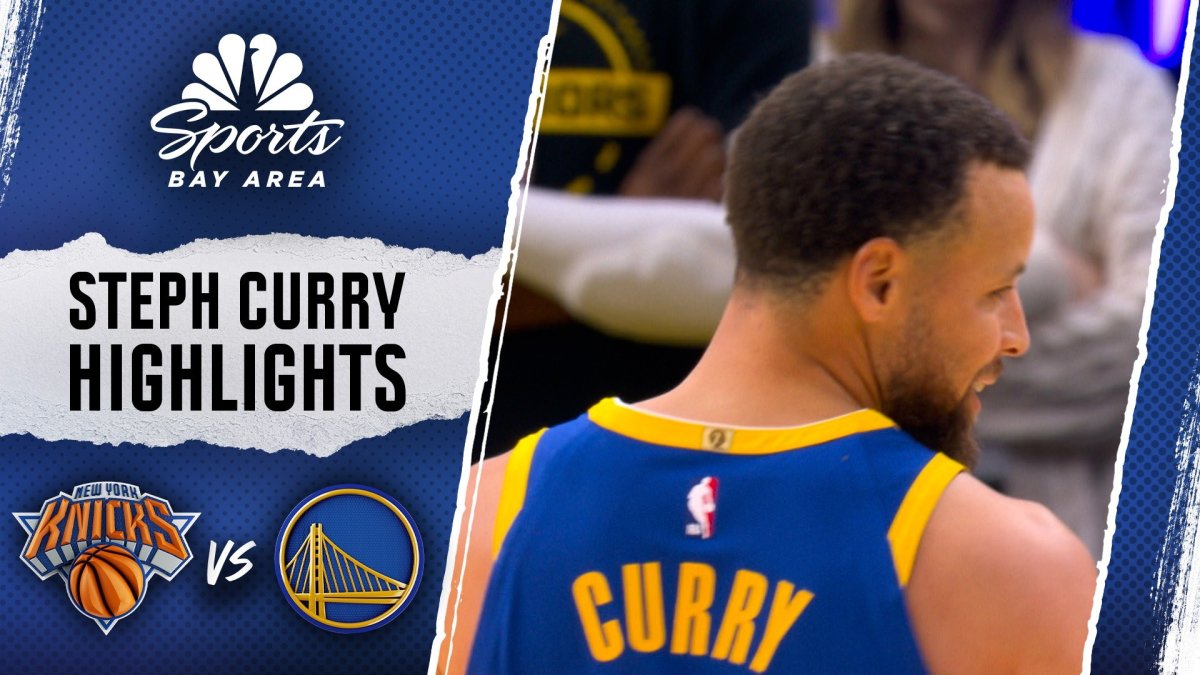 Watch Steph Curry score 27 points in Warriors’ win vs. Knicks – NBC ...