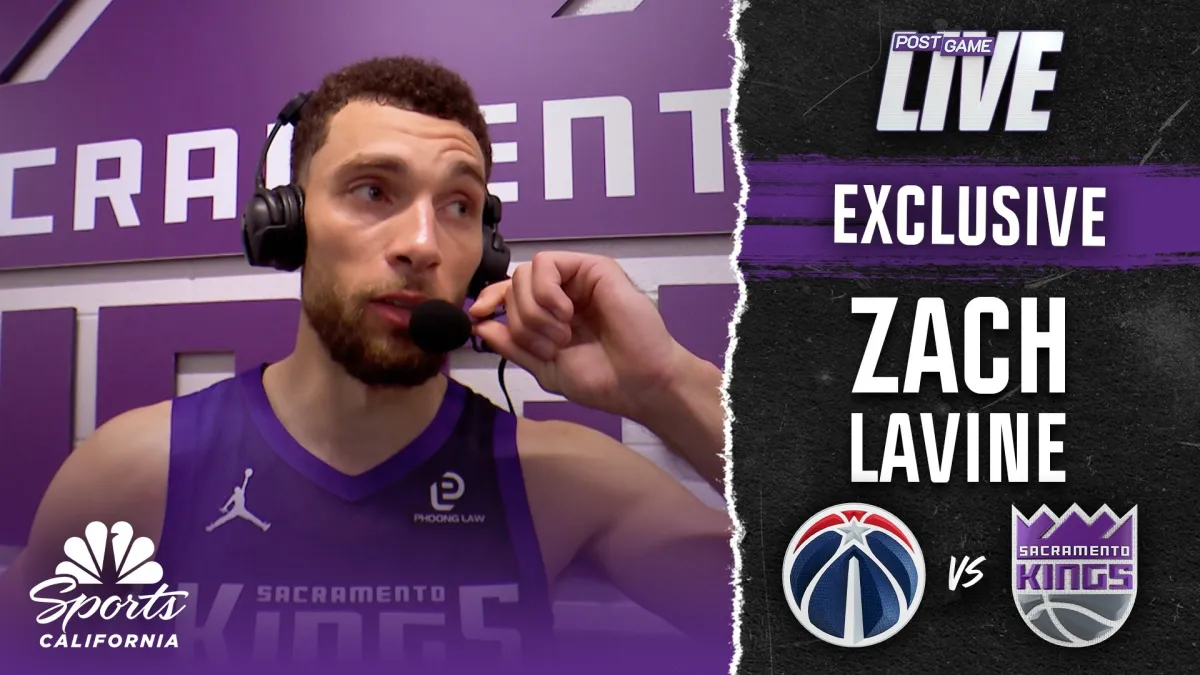Zach LaVine keys in on Kings’ enthusiasm in win over Wizards – NBC ...