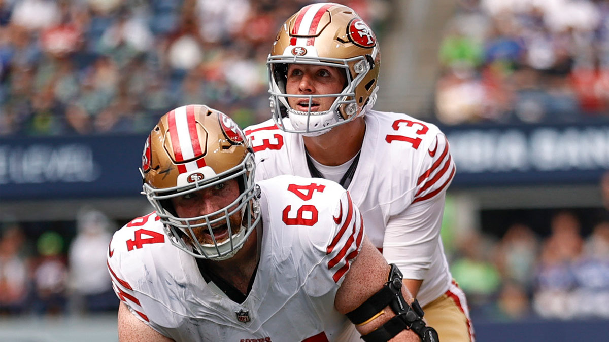 Jake Brendel offers unseen value to 49ers offense vs Seahawks – NBC ...
