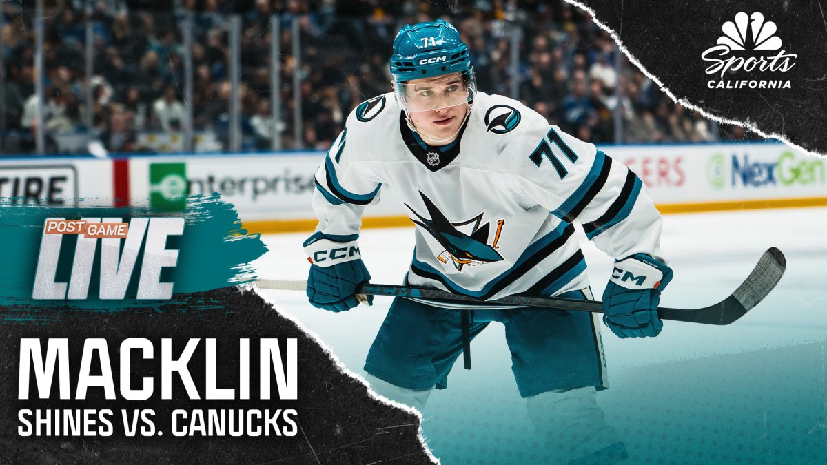 Sharks’ Macklin Celebrini turns heads, shines vs. Canucks again – NBC ...