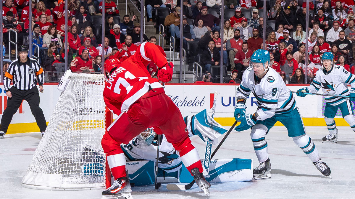 Sharks squander opportunity for point in loss to Red Wings – NBC Sports ...