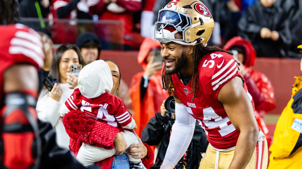 49ers’ Fred Warner, wife Sydney welcome daughter into world – NBC ...