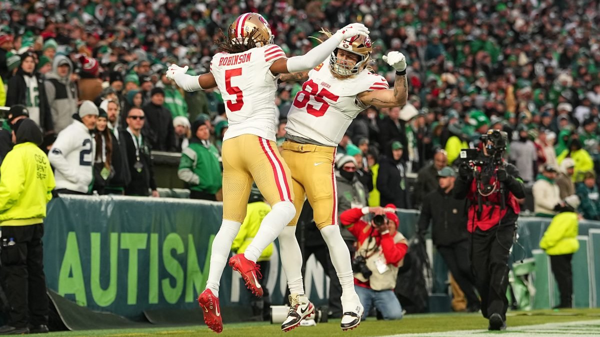 49ers vs. Eagles live updates: Purdy, Hurts exchange TD drives – NBC ...