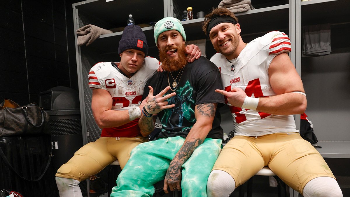 George Kittle recounts tequila delivery after Achilles injury – NBC ...