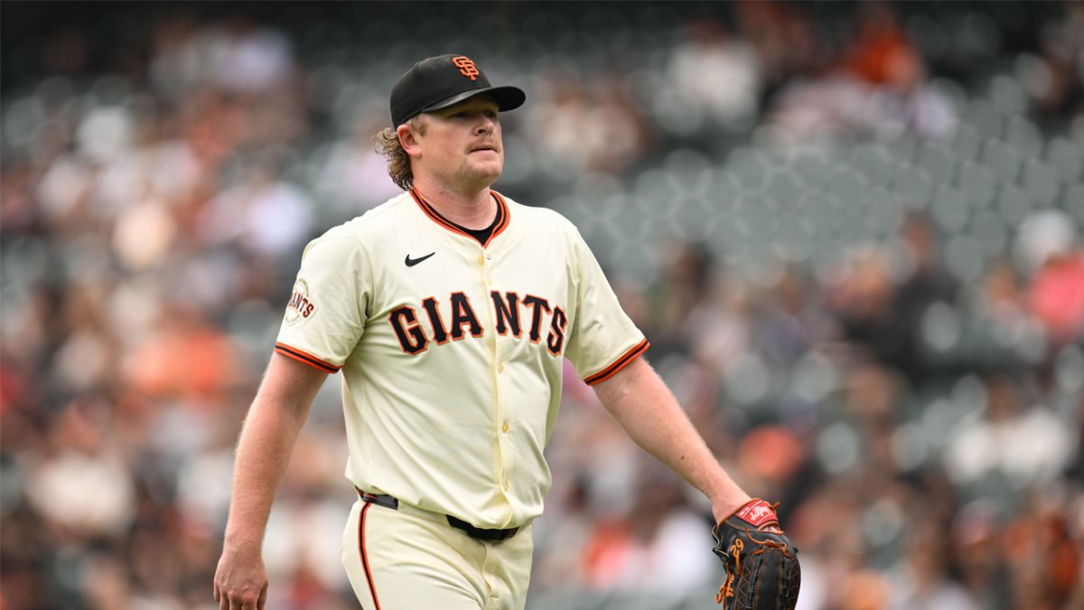 Giants ace Logan Webb lands on IL with right knee injury – NBC Sports ...