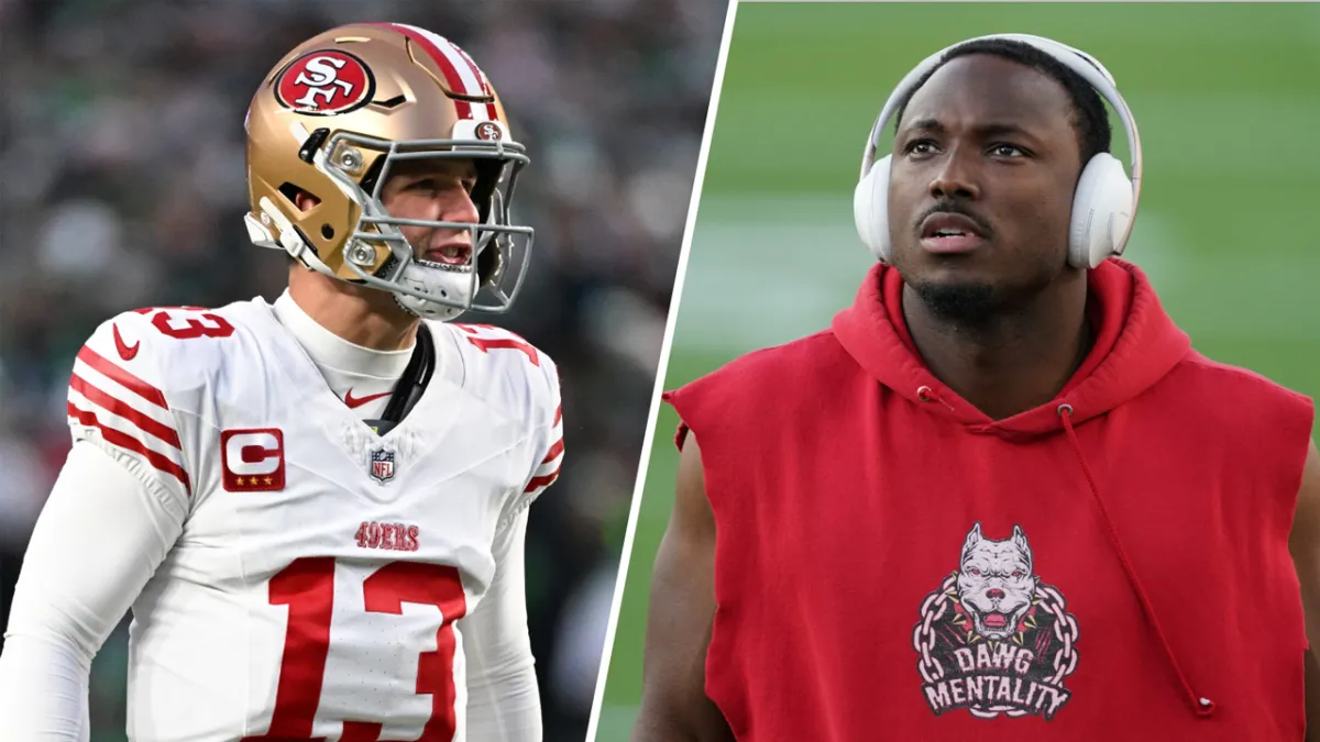 Brock Purdy makes ex-Eagles RB LeSean McCoy eat his words – NBC Sports ...