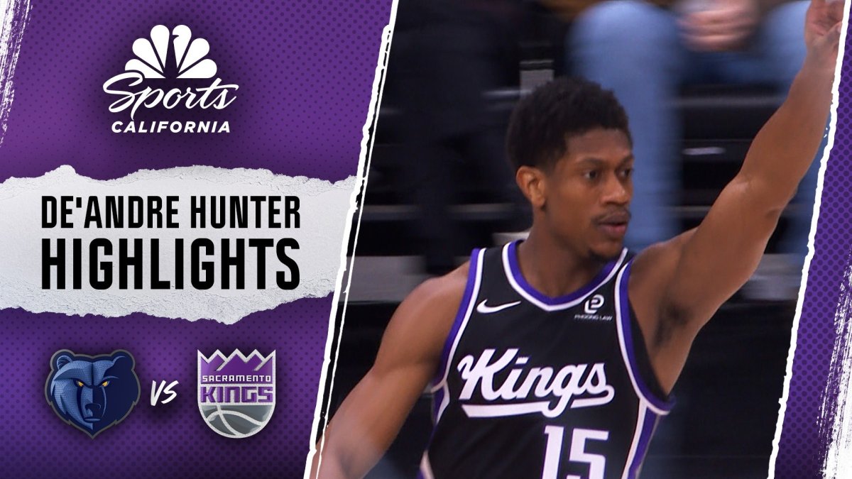 De’Andre Hunter scores nine points in Kings debut vs. Grizzlies – NBC ...