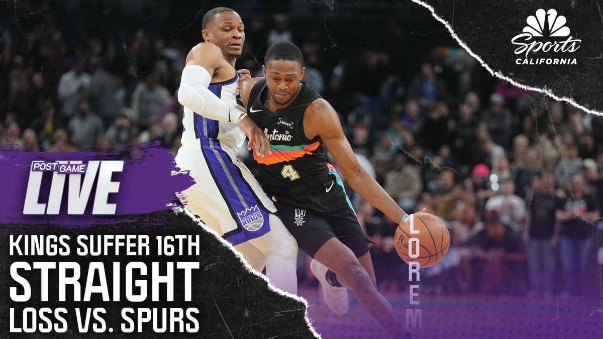 Kings suffer 16th straight loss after falling to Spurs – NBC Sports Bay ...