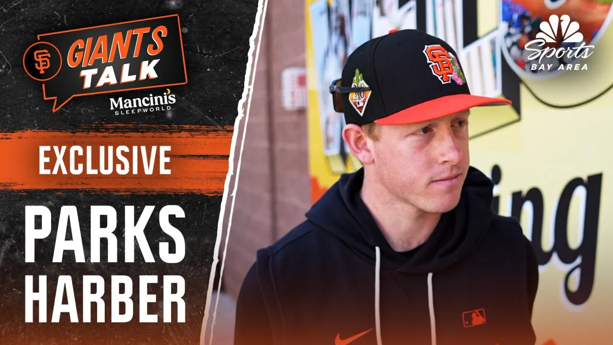 Giants prospect Parks Harber reflects on career journey – NBC Sports ...