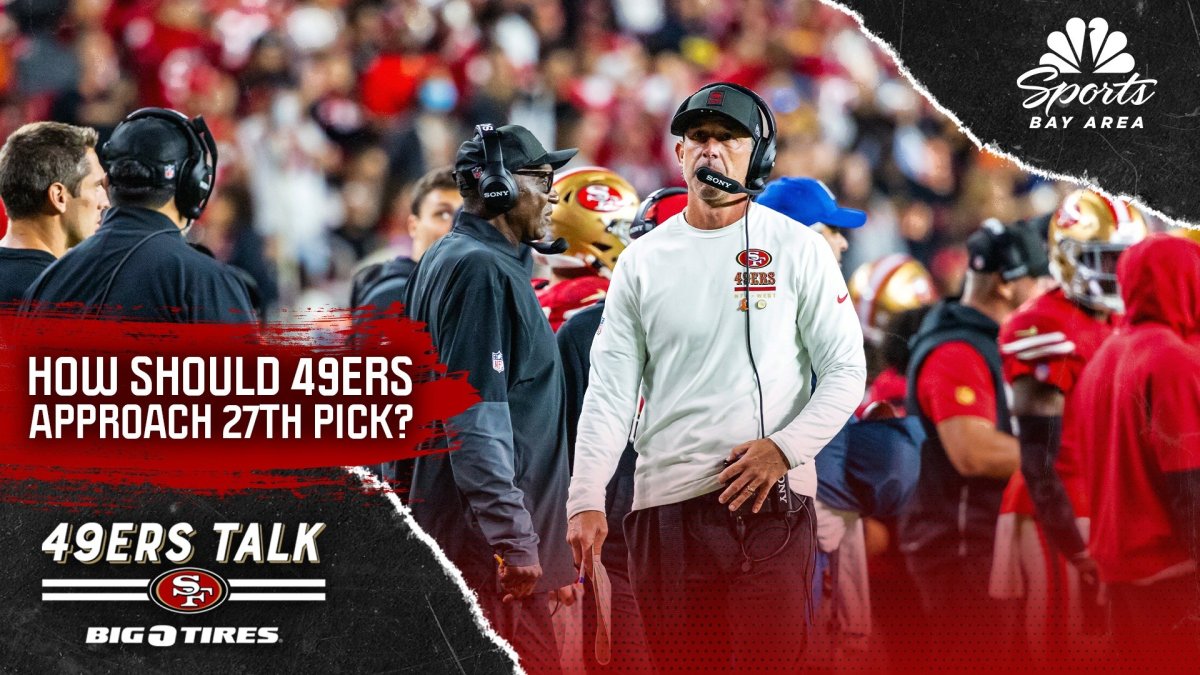 What position should 49ers prioritize with No. 27 pick in draft? – NBC ...