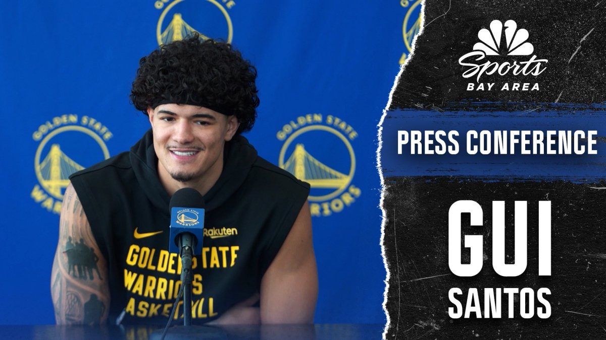 Gui Santos details his journey to major minutes with his third Warriors ...