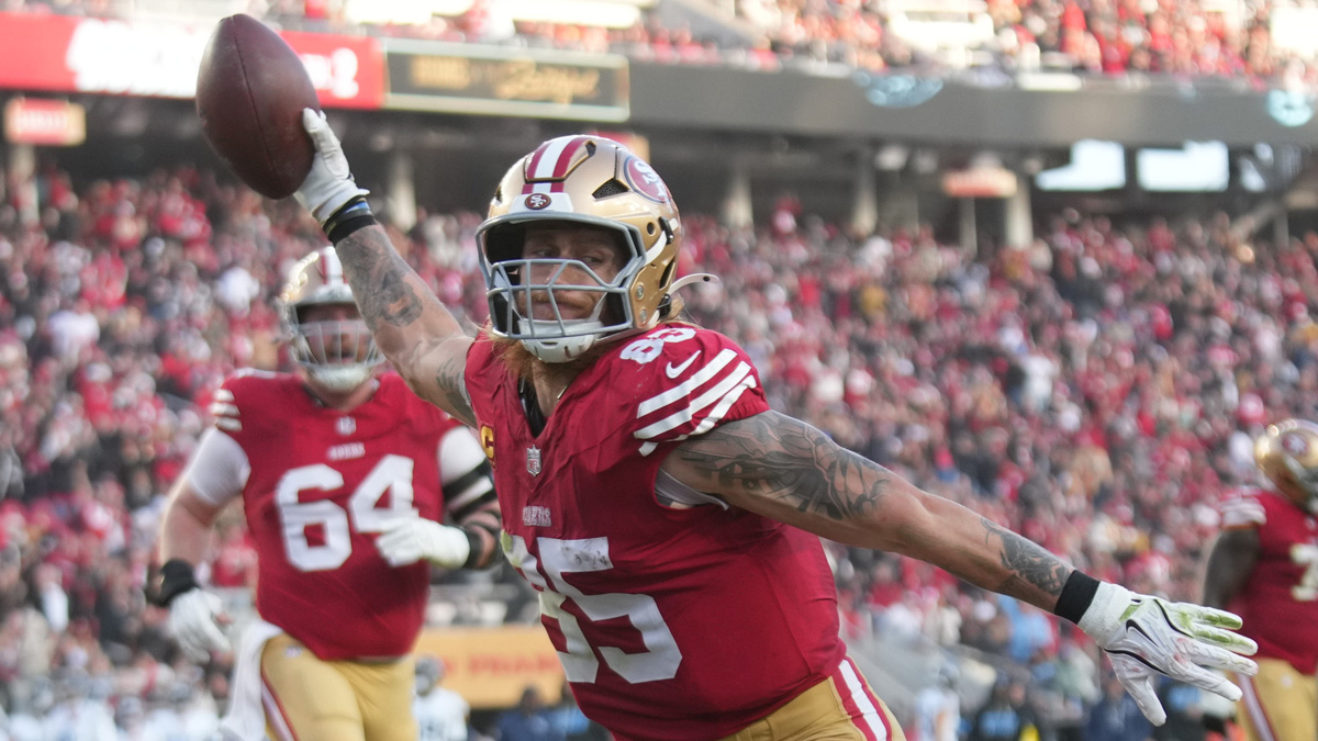 Where PFF ranks 49ers’ George Kittle among all NFL tight ends – NBC ...