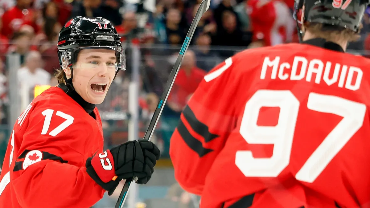 Macklin Celebrini assists on Canada’s OT winner vs. Czechia – NBC ...