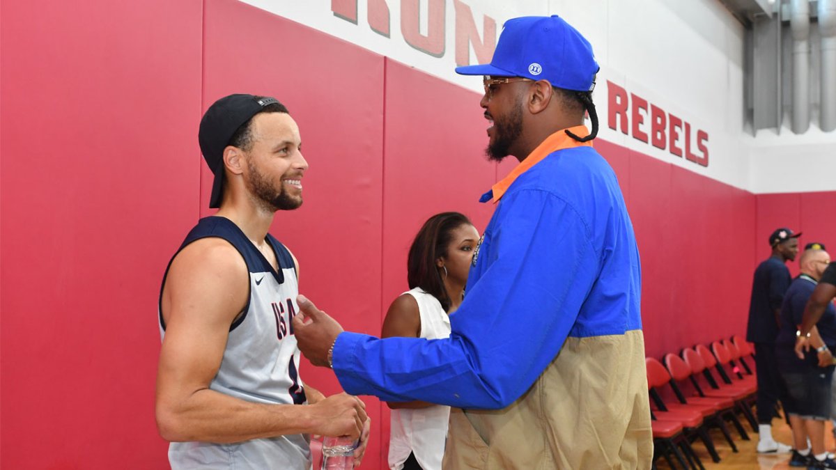Carmelo Anthony lauds ‘game-changer’ Steph Curry’s NBA effect – NBC ...