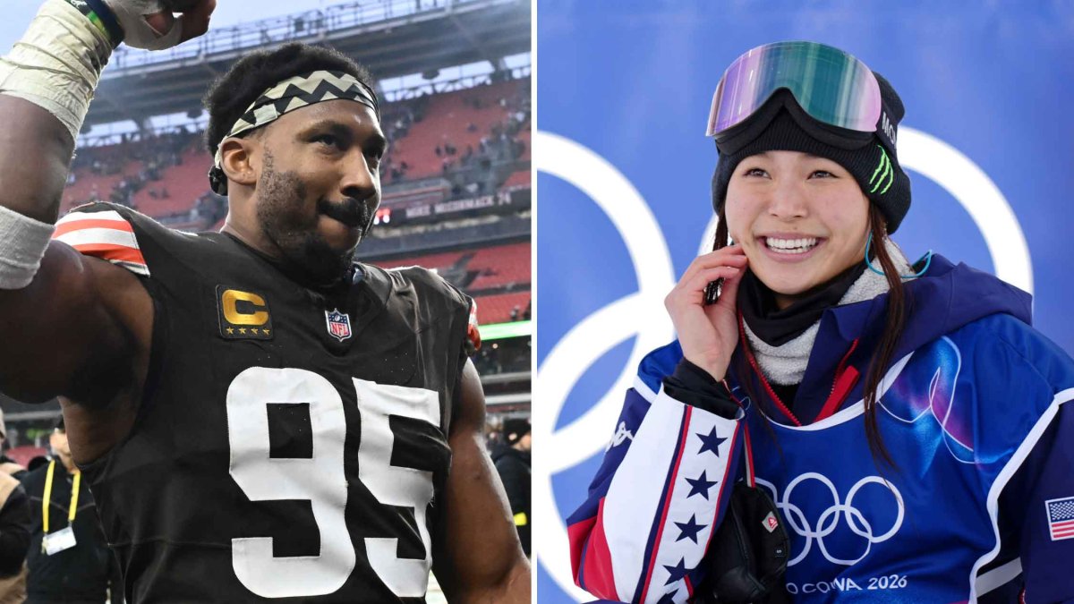 Who is Chloe Kim’s boyfriend? NFL star Myles Garrett – NBC Sports Bay ...