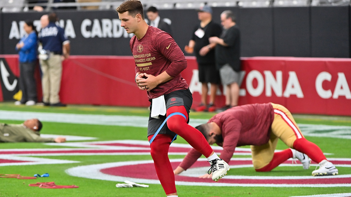 Brock Purdy does wholesome offseason workout with daughter – NBC Sports ...