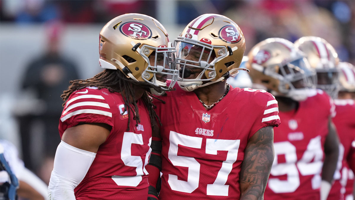 Fred Warner-Dre Greenlaw 49ers reunion excites Luke Kuechly – NBC ...