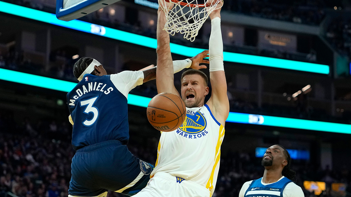 Kristaps Porziņģis’ best Warriors game bright spot in latest loss – NBC ...