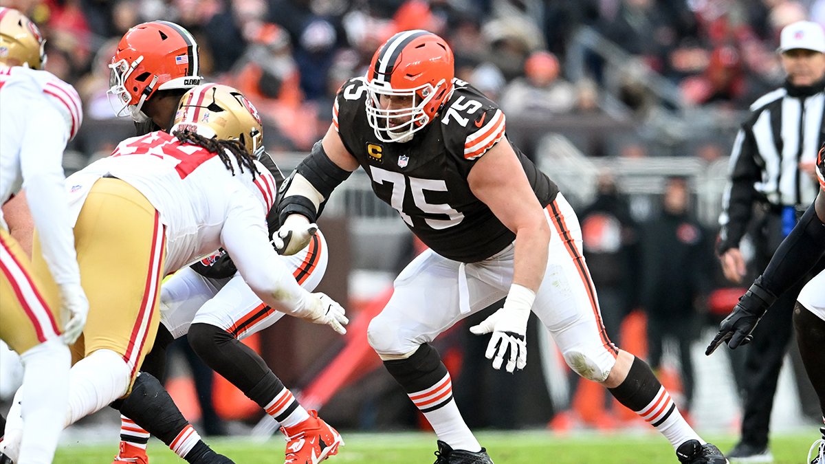 ESPN projects 49ers to sign Joel Bitonio in NFL free agency – NBC ...