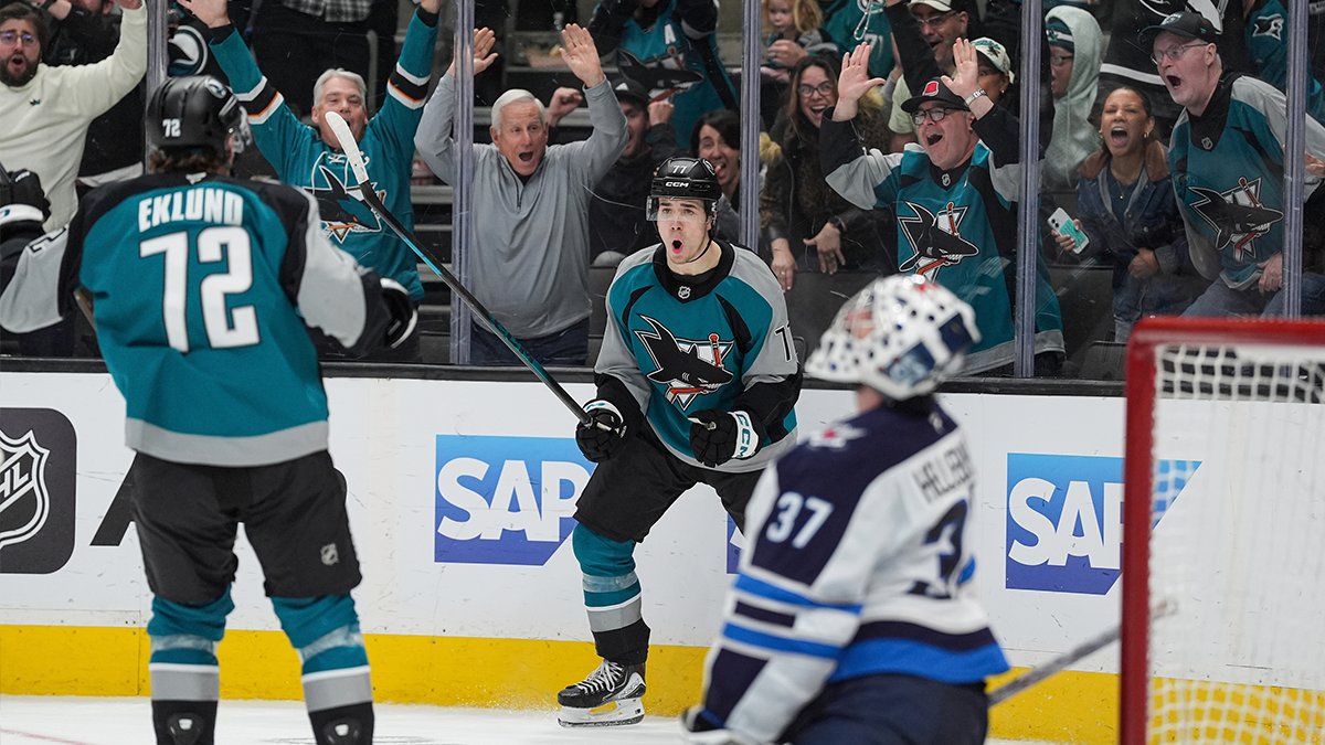 Michael Misa scores Sharks’ game-winner in ‘earned’ OT debut – NBC ...