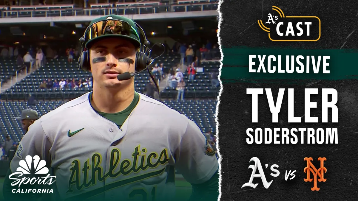 Tyler Soderstrom discusses two-home-run game in win vs. Mets – NBC ...