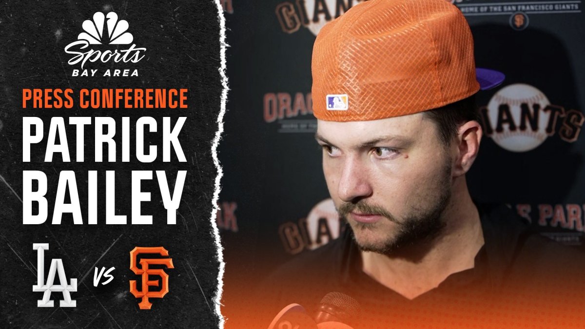 Patrick Bailey felt no ‘fear’ before homer in Giants-Dodgers – NBC ...