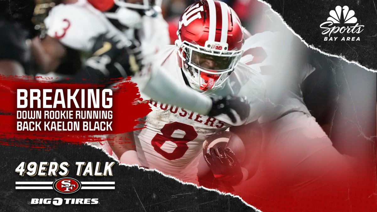 How 49ers can gain edge with rookie running back Kaelon Black – NBC ...
