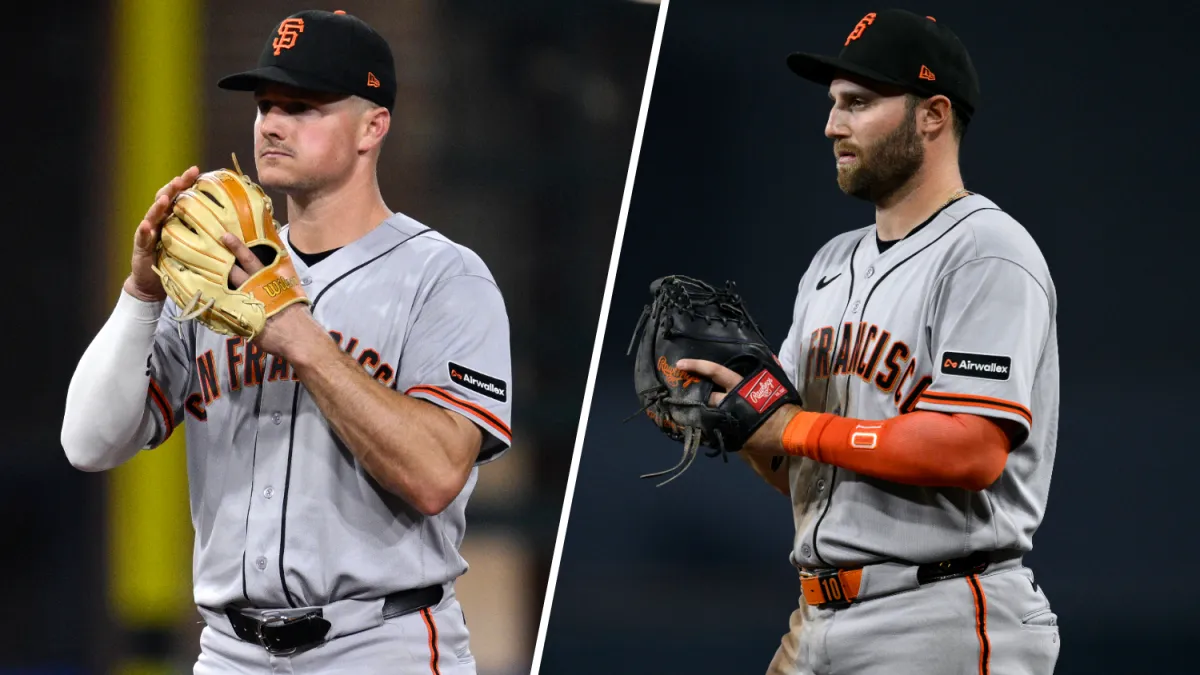 Matt Chapman, Casey Schmitt fine after heated moment in loss – NBC ...