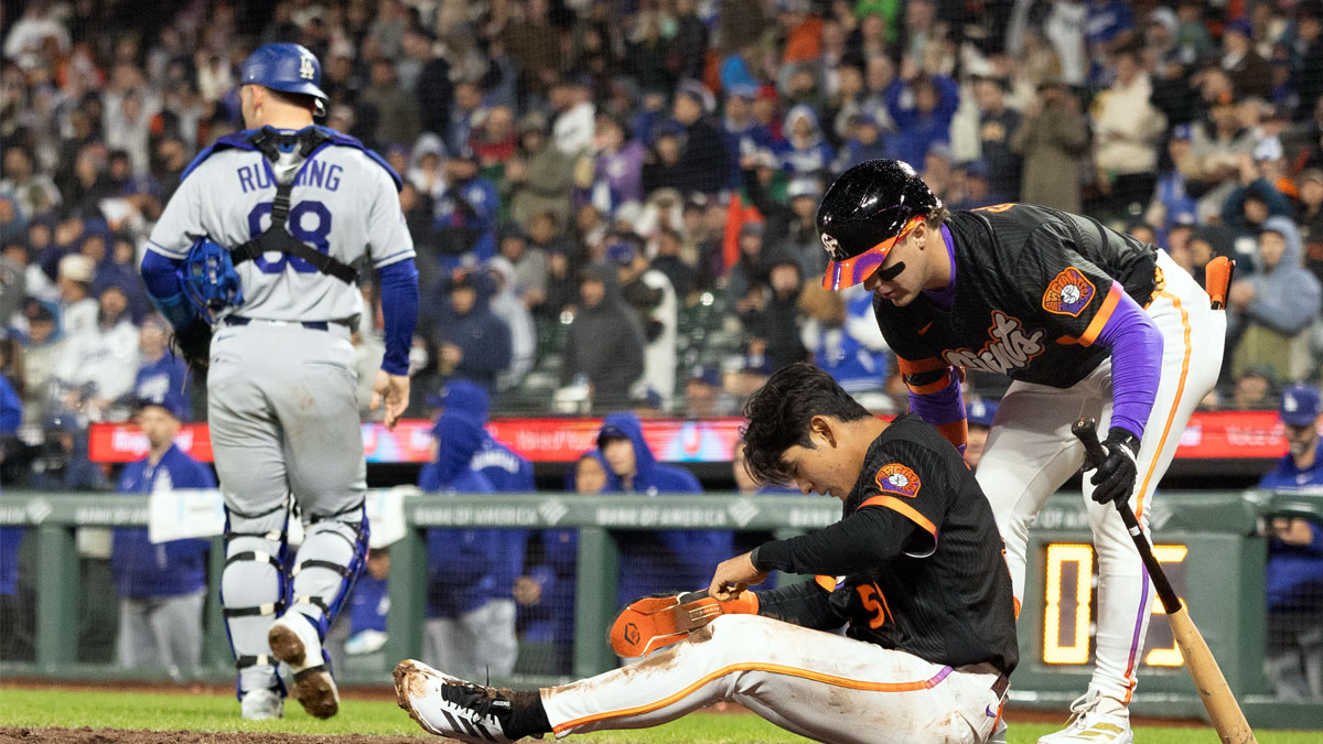 Dalton Rushing goes viral again for Jung Hoo Lee injury reaction – NBC ...