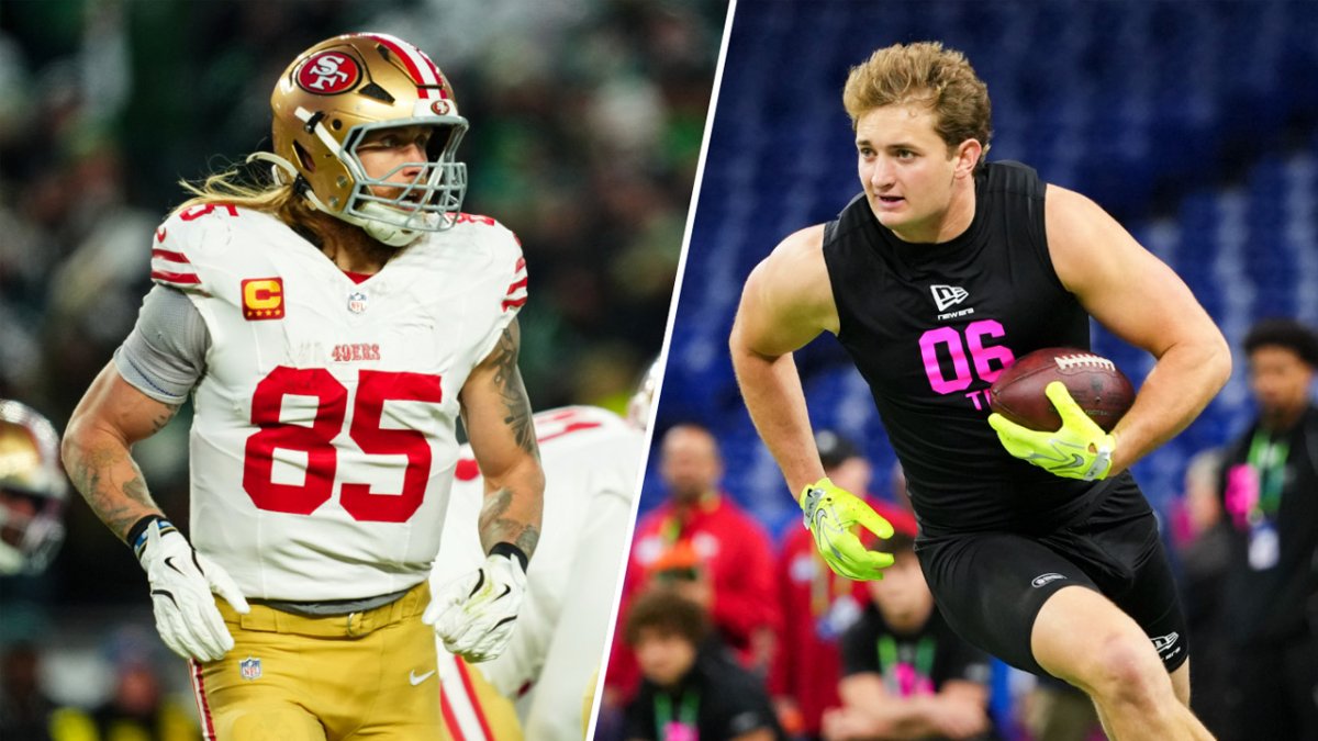 What George Kittle taught 2026 NFL Draft prospect Jack Endries – NBC ...