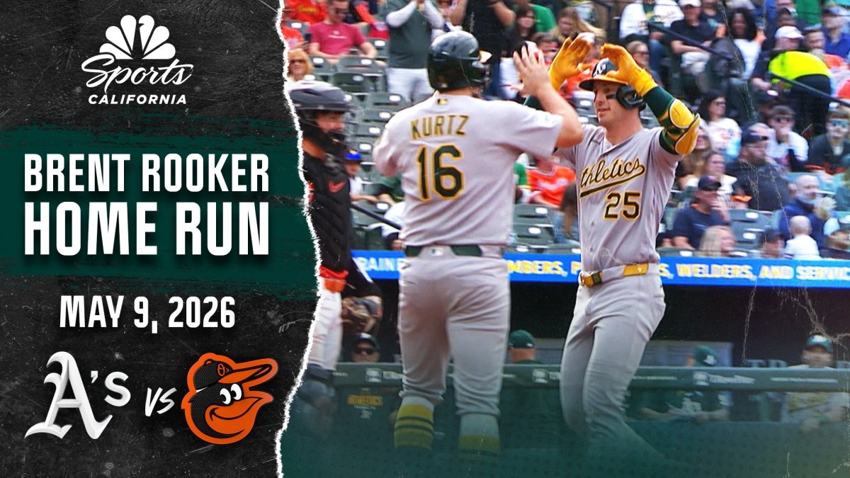 Athletics’ Brent Rooker blasts three-run home run vs. Orioles – NBC ...