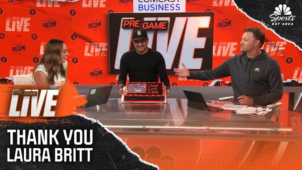 NBC Sports Bay Area pays tribute to Laura Britt on final show – NBC ...