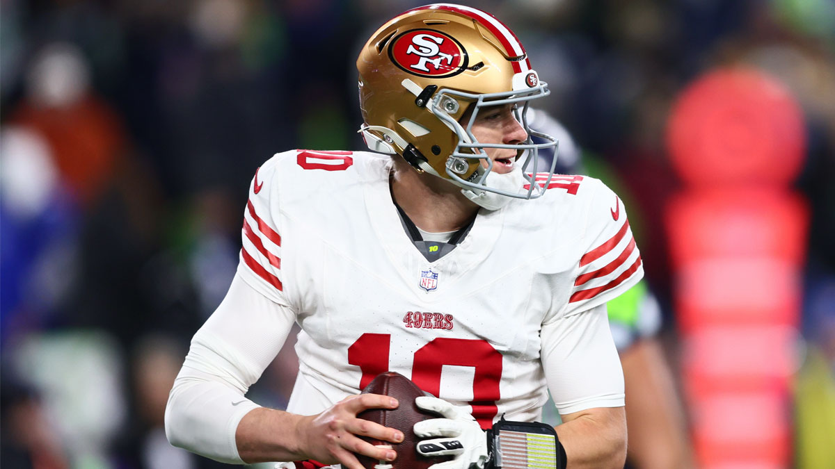 Mac Jones, 49ers agree to revised contract for 2026 season – NBC Sports ...