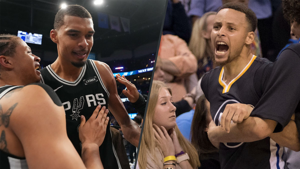 Victor Wembanyama shot resembles iconic Steph Curry bucket – NBC Sports ...