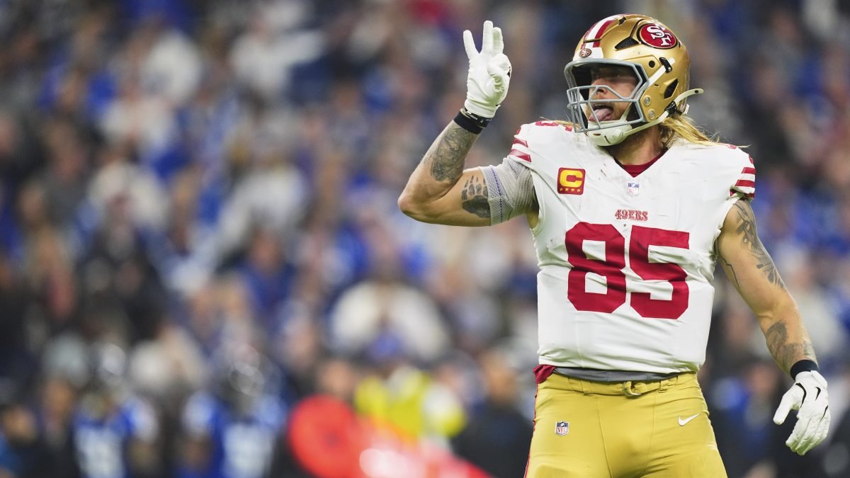 Wild George Kittle picture earns 2025 NFL Photo of the Year – NBC ...