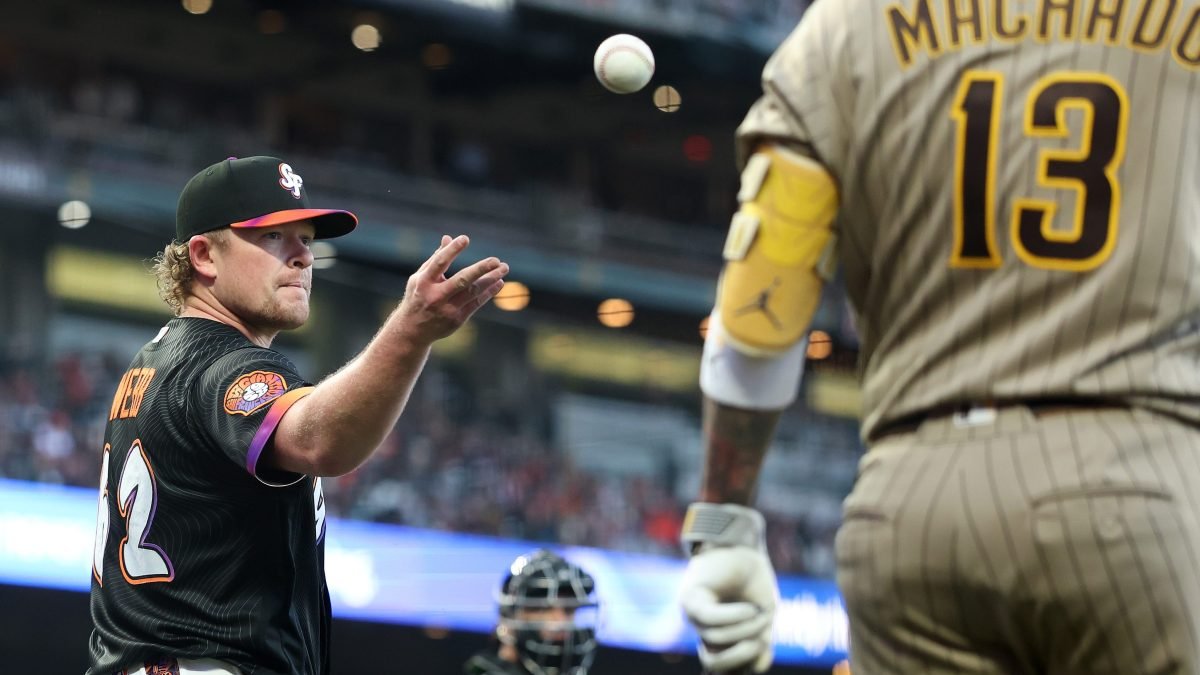 Giants’ Logan Webb deals with knee injury in another rough start – NBC ...
