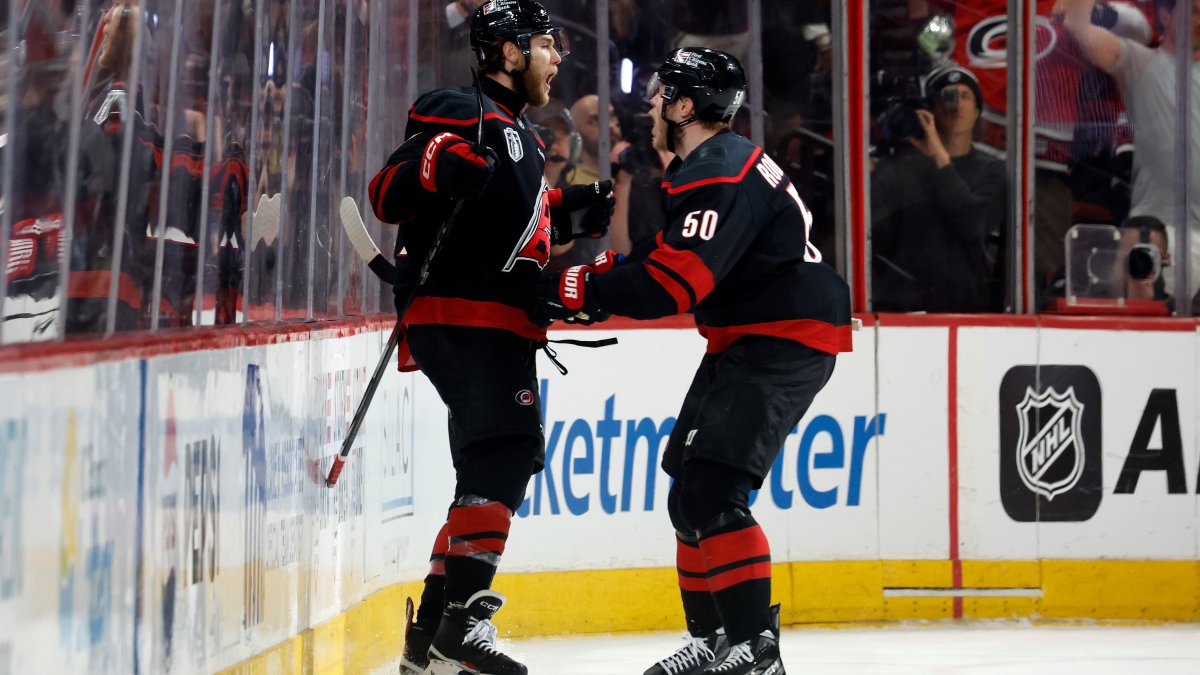 Carolina beats Vegas in Game 2 to tie Stanley Cup Final – NBC Sports ...