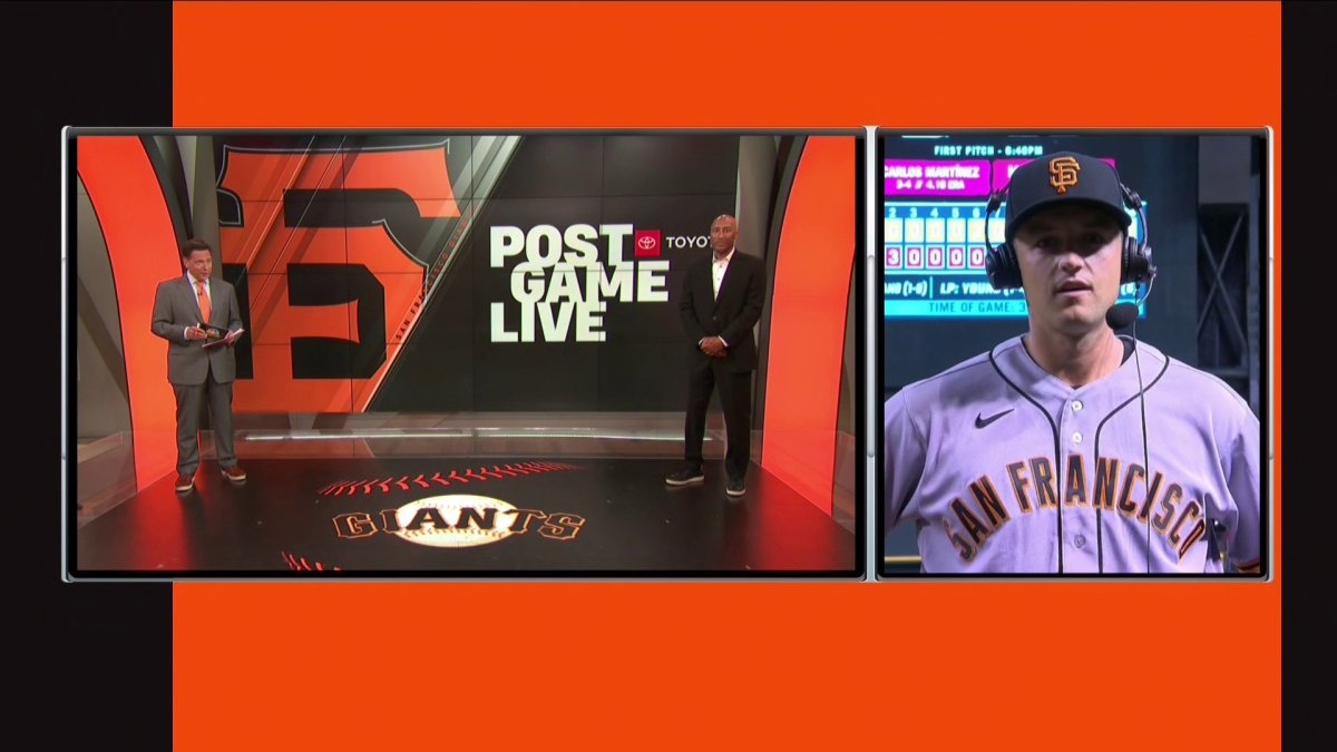 Giants rookie Jason Vosler breaks down thought process on first MLB ...