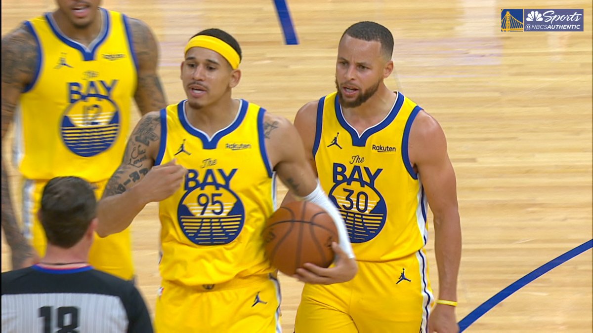 Warriors’ Steph Curry highlight: No. 30 gets technical for yelling at ref – NBC Sports Bay Area ...