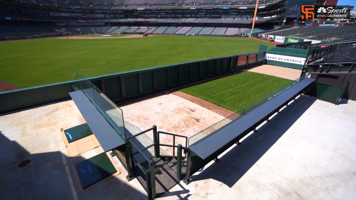 New deck above bullpen at Oracle Park brings Giants fans close to ...