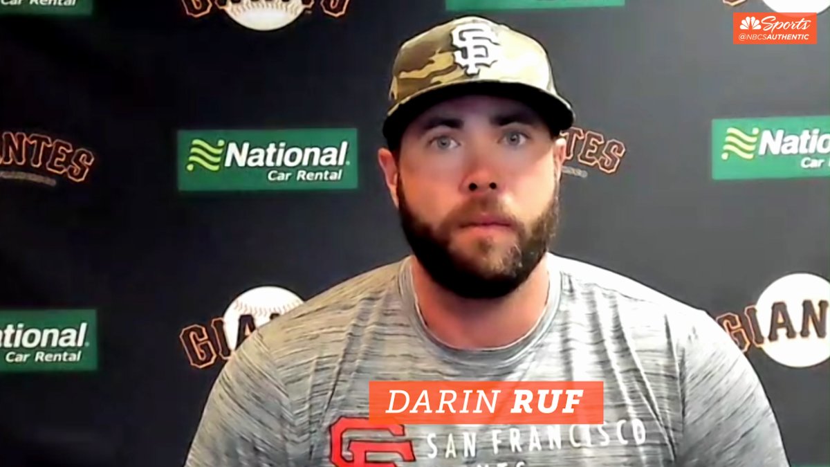 Darin Ruf recalls last outfield assist after two in Giants’ loss to ...