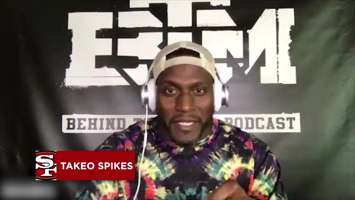 Takeo Spikes knew he was destined for the NFL because of his neck size ...